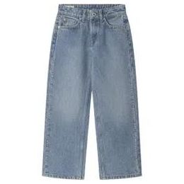 Pepe Jeans f&uuml;r M&auml;dchen. PG201696 Jeans in Blau mit lockerer Passform (12A&ntilde;os= 152cm), L&auml;ssig, Baumwolle, Denim, Nachhaltig, Kinderbekleidung