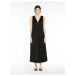 Weekend Max Mara f&uuml;r Damen. 2515221081600 Cima Kleid schwarz (46), L&auml;ssig, Acrylglas, &Auml;rmellos / Hosentr&auml;ger