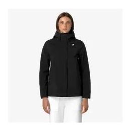 K-way f&uuml;r Damen. K21488W Jacke Madalina schwarz (M), L&auml;ssig, Nylon