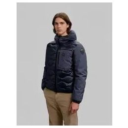 Blauer f&uuml;r Herren. 25WBLUC08078 Albert mairno Jacke (L), L&auml;ssig, Polyester, Marine