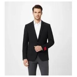 Hugo f&uuml;r Herren. 50495628 Blazer Colbert schwarz (50), L&auml;ssig, Klassisch, Polyester