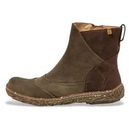 El Naturalista f&uuml;r Damen. 2545011DB005_5DB Lederstiefeletten N5450 gr&uuml;n (38), Wohnung, Rei&szlig;verschluss, L&auml;ssig