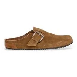Pepe Jeans f&uuml;r Herren. PMS90123 Corby braune Lederclogs (44), Wohnung, Keine, L&auml;ssig
