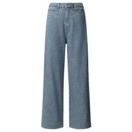 Pepe Jeans f&uuml;r Damen. PL2050876 Gerade Hw Tweed-Hose blau (29/30), L&auml;ssig, Baumwolle