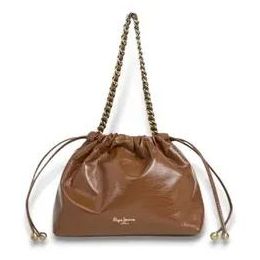 Pepe Jeans f&uuml;r Damen. PL0300036 Giselle braune Tasche (OSFA), L&auml;ssig, Polyurethan