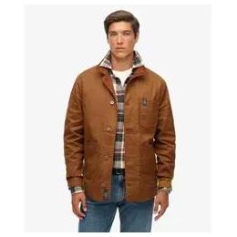 Superdry f&uuml;r Herren. M5012196A The Merchant Store braune Jacke (XXL), L&auml;ssig, Polyester