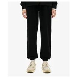 Superdry f&uuml;r Damen. W7011266A Jogger Essential Hose schwarz (L), L&auml;ssig, Baumwolle