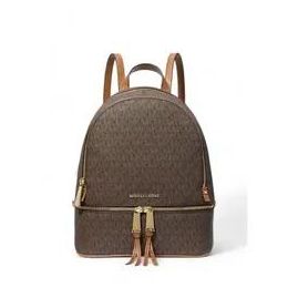Michael Kors f&uuml;r Damen. 30S7GEZB1B Rhea mittel brauner Rucksack (OSFA), L&auml;ssig, Synthetisch