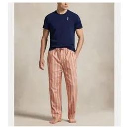 Polo Ralph Lauren f&uuml;r Herren. 714931645006 Baumwollpyjama mit marineblauem Bear Polo (M), Heimtextilien, Baumwolle, Kurzarm