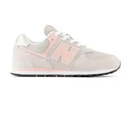 New Balance Unisex f&uuml;r Kinder. GC574V1 Turnschuhe 574 grau (23.5 W), Wohnung, Schn&uuml;rsenkel, L&auml;ssig, Sportlich, Laufen, Kinderbekleidung