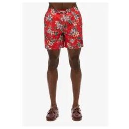 Superdry f&uuml;r Herren. M3010242A Hawaii Badeanzug rot (XL), Strandbekleidung, Recyceltes Polyester, Nachhaltig