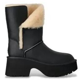 UGG Australia UGG f&uuml;r Damen. 1172590 Klassische Esmee Lederstiefel schwarz (40), 5 bis 8 cm, Keine, L&auml;ssig