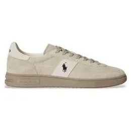 Polo Ralph Lauren f&uuml;r Herren. 809P01617002 Bedford Leder Sneakers taupe (40), Wohnung, Schn&uuml;rsenkel, L&auml;ssig