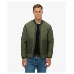 Superdry f&uuml;r Herren. M5012210A Military Liner Jacket gr&uuml;n (S), L&auml;ssig, Nylon