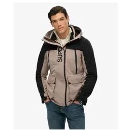 Superdry f&uuml;r Herren. M5012240A Jacke Block beige (XL), L&auml;ssig, Polyester