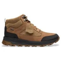 Clarks f&uuml;r Herren. 26184483 ATL Trek Hi Gore-Tex Lederstiefel Braun (43), Wohnung, Schn&uuml;rsenkel, L&auml;ssig, Drau&szlig;en