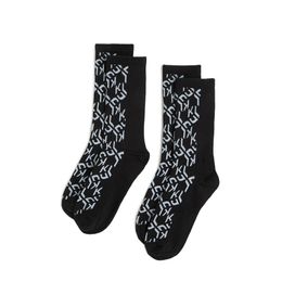 KARL LAGERFELD JEANS Socken Herren Gr&ouml;&szlig;e 41/46 schwarz / wei&szlig;