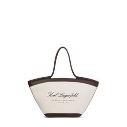 K by KARL LAGERFELD Karl Lagerfeld Strandtasche Damen Gr&ouml;&szlig;e One Size hellbeige / schoko