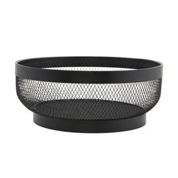 Justinus Obstkorb LifeStyle schwarz Metall Ma&szlig;e (cm): H: 12 &Oslash;: 30.0 &raquo; M&ouml;bel Kraft