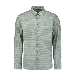 NO EXCESS Hemd Herren Gr&ouml;&szlig;e XXXL aqua / grau / wei&szlig;