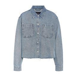 Noisy may Bluse 'NMAlva' Damen Gr&ouml;&szlig;e S blue denim