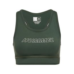 Hummel Sport-BH 'TE FUNDAMENTAL' Damen Gr&ouml;&szlig;e L dunkelgr&uuml;n / wei&szlig;
