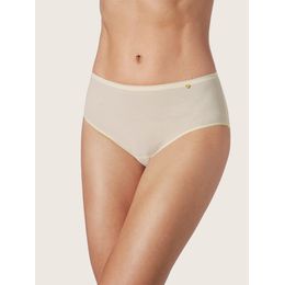 Zd Zero Defects Panty 'Atenea soy fiber high waist panty' Damen Gr&ouml;&szlig;e XL naturwei&szlig;