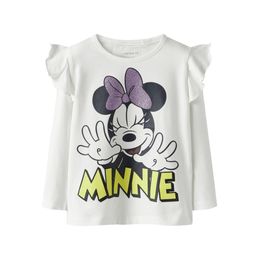 name it Shirt 'NMFDESSI MINNIE' M&auml;dchen Gr&ouml;&szlig;e 104 gelb / lila / schwarz / wei&szlig;