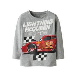 name it Shirt 'NMMDRACO CARS' Jungen Gr&ouml;&szlig;e 110 grau / rot / schwarz / wei&szlig;