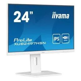 iiyama PROLITE XUB2497HSN-W2 68,5 cm (23.8") Docking-Monitor (wei&szlig;)
