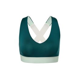 Tchibo - Sport-Bustier - Damen - Gr. M - smaragdgrün