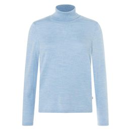 Maerz Muenchen Wollrollkragenpullover in Hellblau - 53% | Gr&ouml;&szlig;e 36 | Damen-pullover-cardigans