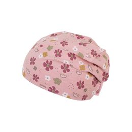 Sterntaler Beanie "Blumen" Rosa - 60% | Gr&ouml;&szlig;e 45 cm | Kindermuetzen
