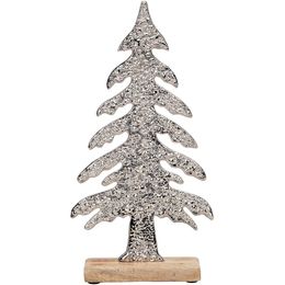 POSIWIO Dekofigur "Baum" in Silber - (B)15,5 x (H)30,5 x (T)5 cm - 14% | Dekofiguren