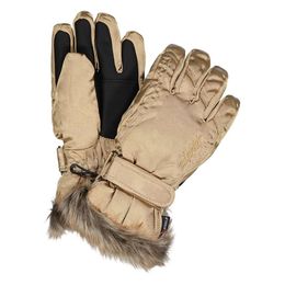 Ziener Handschuhe in Beige - 72% | Größe 3,5 | Kinderhandschuhe