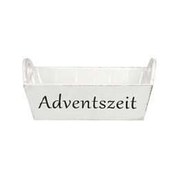 POSIWIO Aufbewahrungskiste in Wei&szlig; - (B)34 x (H)14 x (T)17,5 cm - 11% | Kisten-koerbe