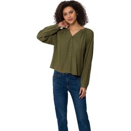 Heine Bluse in Khaki - 76% | Gr&ouml;&szlig;e 34 | Damen-blusen