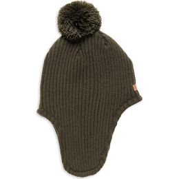 HULABALU M&uuml;tze "Pom Pom" in Khaki - 10% | Kindermuetzen