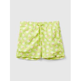 Benetton Badehose in Limette - 56% | Gr&ouml;&szlig;e 168 | Baby-bademode