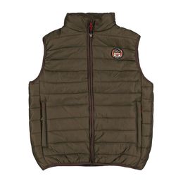 Geographical Norway Steppweste in Khaki - 74% | Gr&ouml;&szlig;e 128 | Kinderjacken