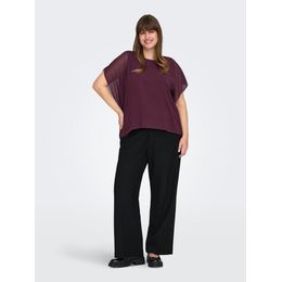 Only Carmakoma Bluse in Lila - 45% | Gr&ouml;&szlig;e 54 | Damen-blusen