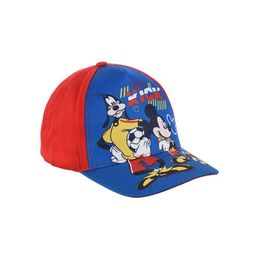 Disney Mickey Mouse Cap "Mickey" in Rot/ Blau/ Bunt - 50% | Gr&ouml;&szlig;e 54 cm | Kindermuetzen