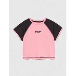 Sisley Shirt in Rosa - 59% | Gr&ouml;&szlig;e 140 | Kinder-oberteile