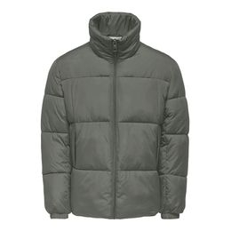Only & Sons ONLY & SONS Winterjacke "David" in Dunkelgrün - 35% | Größe L | Herren-plussize