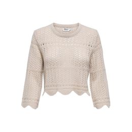 Only Pullover in Creme - 29% | Gr&ouml;&szlig;e L | Damen-pullover-cardigans