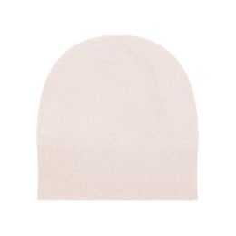 AUTHENTIC CASHMERE Kaschmir-M&uuml;tze "Manti" in Creme - 12% | Damen-muetzen-caps