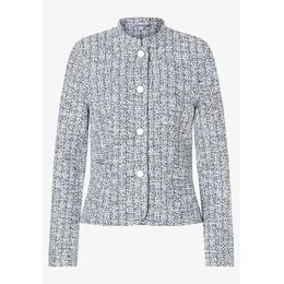 More & More More & More Blazer in Wei&szlig;/ Blau - 38% | Gr&ouml;&szlig;e 40 | Damenjacken