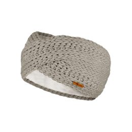 Trollkids Stirnband "Winter" in Grau - 12% | Gr&ouml;&szlig;e 52-56 cm | Kindermuetzen