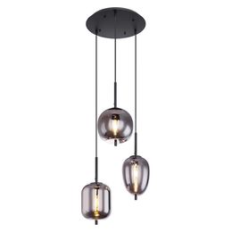 Globo lighting H&auml;ngeleuchte "Backy" in Grau - &Oslash; 46 cm - 37% | Haengeleuchten-deckenleuchten