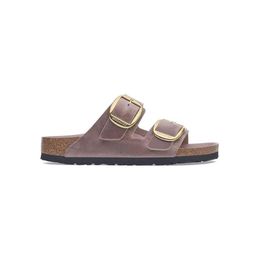 Birkenstock Leder-Pantoletten "Arizona" in Lila - 20% | Größe 39 | Damen-pantoletten